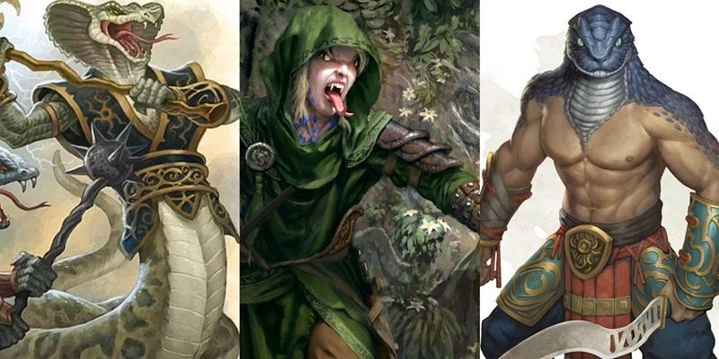 Yuan Ti Purebloods in DND 5th Edition Serpentine Intrigue